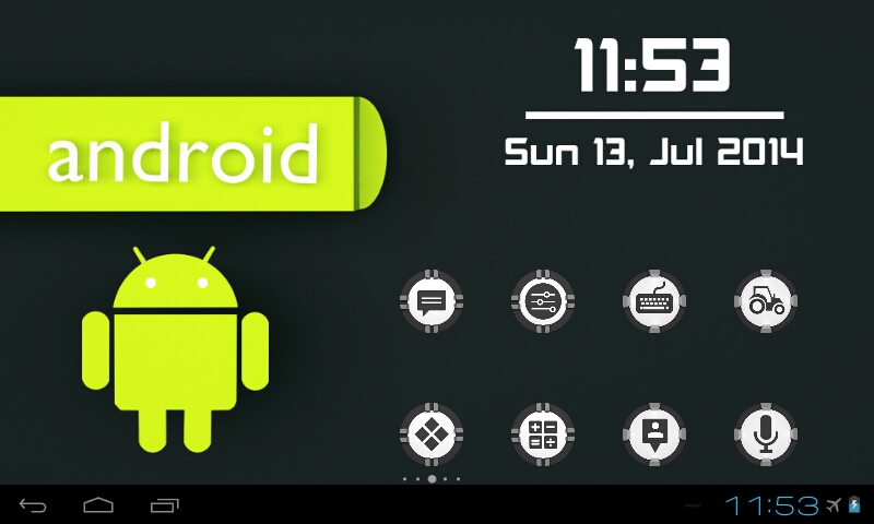 Android Icons 3d