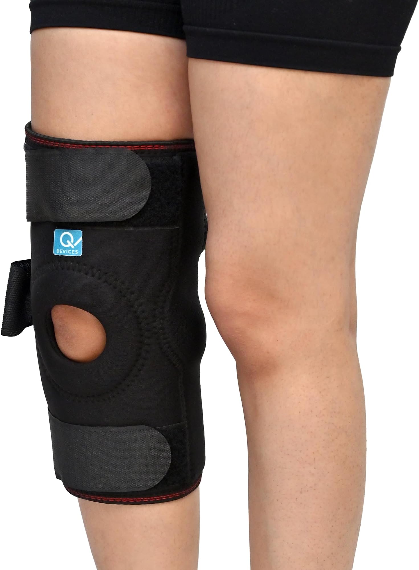 Buy Q DEVICES Hinged with Open Patella Knee Brace (Single, L) Online at ...