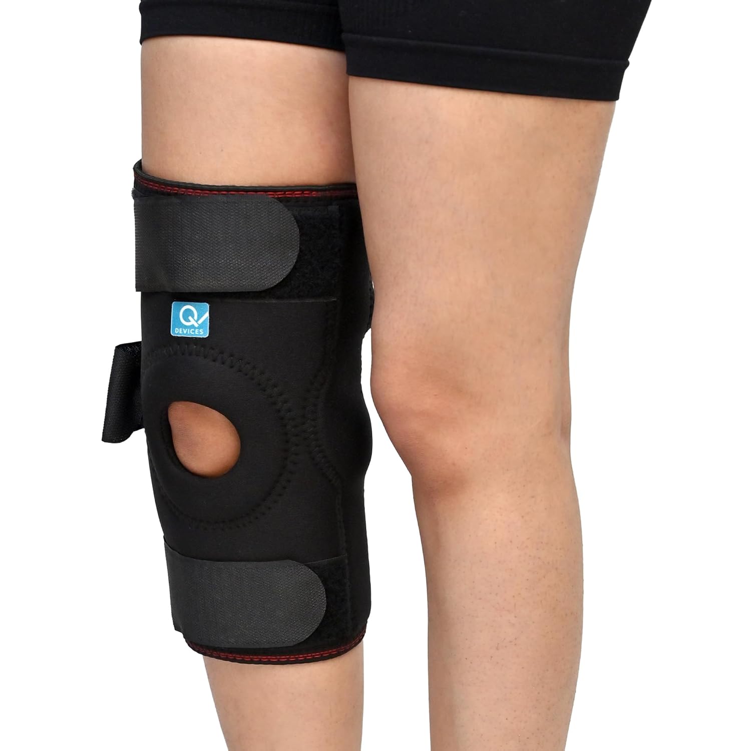 Buy Q DEVICES Hinged with Open Patella Knee Brace (Single, L) Online at ...