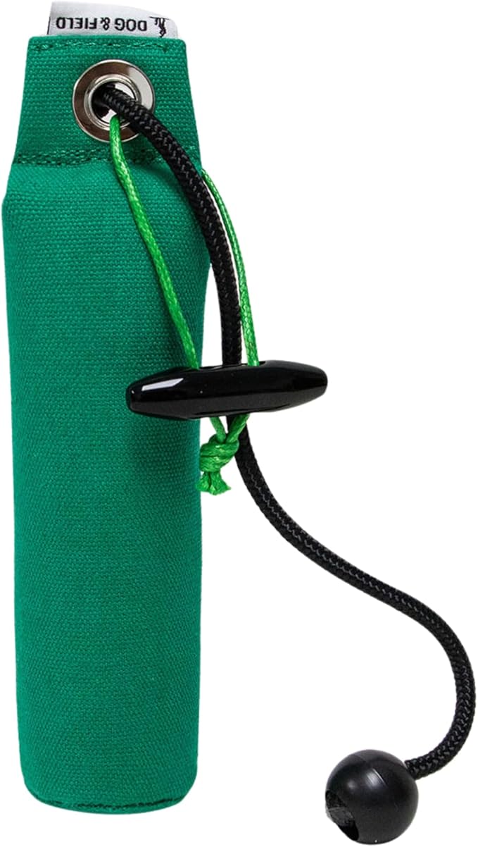 Dog & Field Puppy Training Dummies - Green. 100g Canvas Training Dummy ...