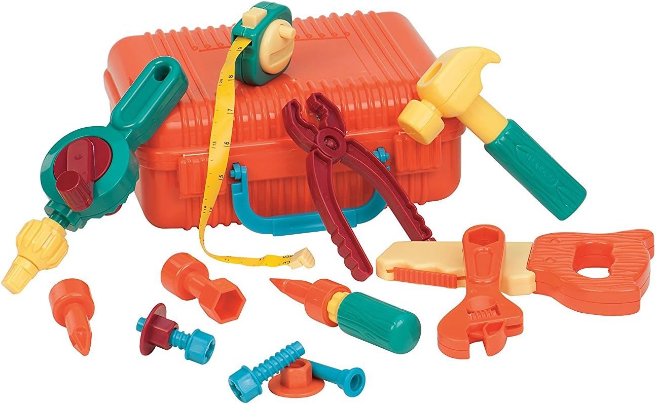 Amazon.com: HALLE TRADITION. Battat Contractor's Tool Kit : Toys & Games