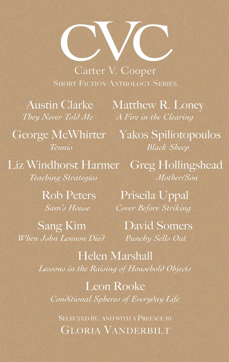 CVC: Book Three: Carter V. Cooper Short Fiction Anthology Series (3 ...