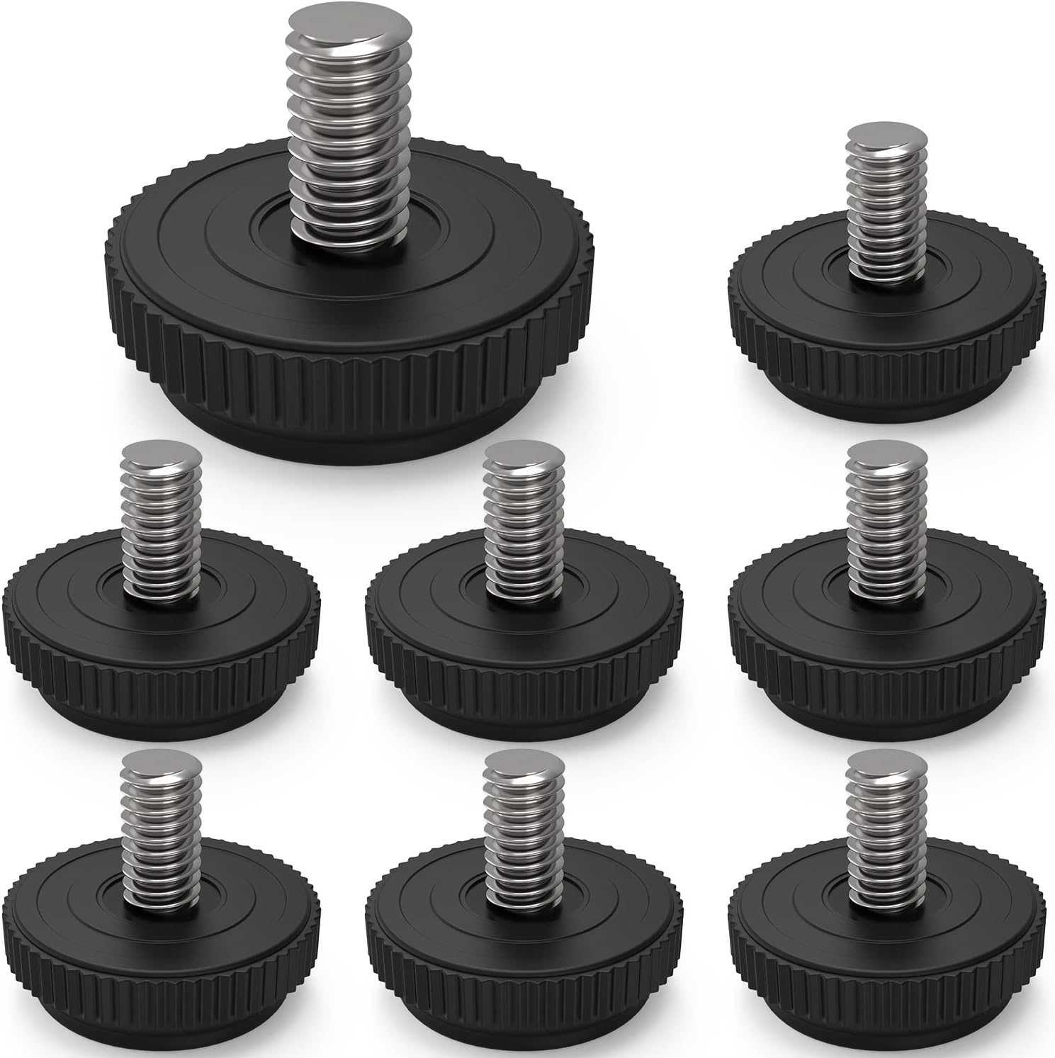 Amazon.com: ONEHOME 8 Pack 5/16-18 Stainless Steel Adjustable Threaded ...