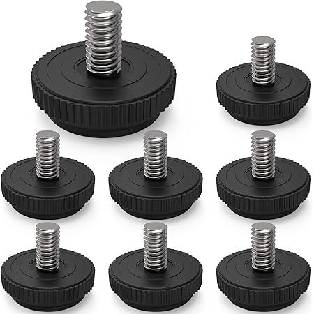 Amazon.com: ForoGore【8 Pack 5/16-18 Thread Adjustable Furniture Leveler ...