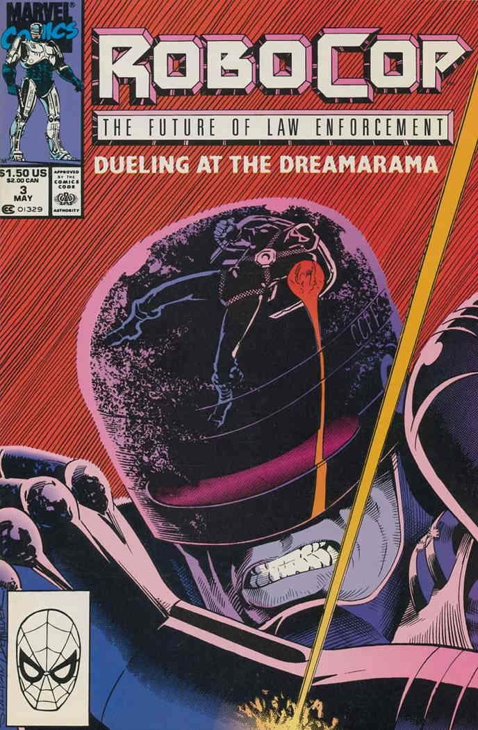 Amazon.com: Robocop (1990 series) #3: Marvel Comics, Illustrated: Books
