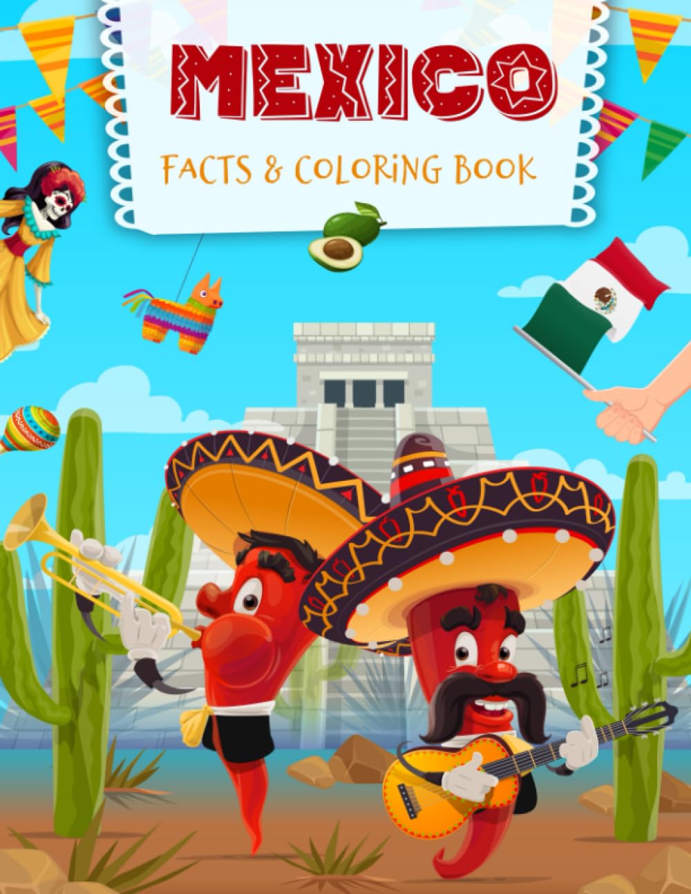 Mexico Facts And Coloring Book Interesting Facts About Mexico Kids ...