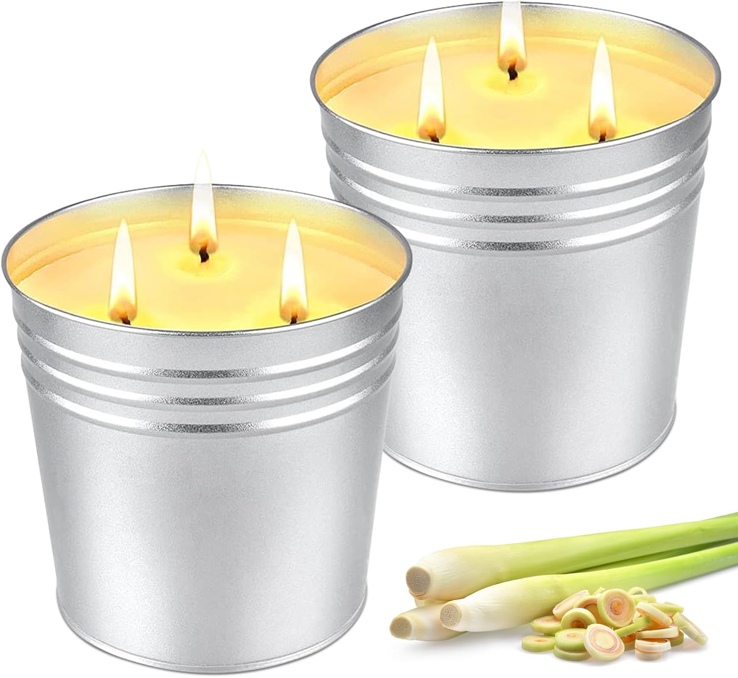 Amazon.com: Citronella Candles Outdoor, Large Citronella Candle for ...
