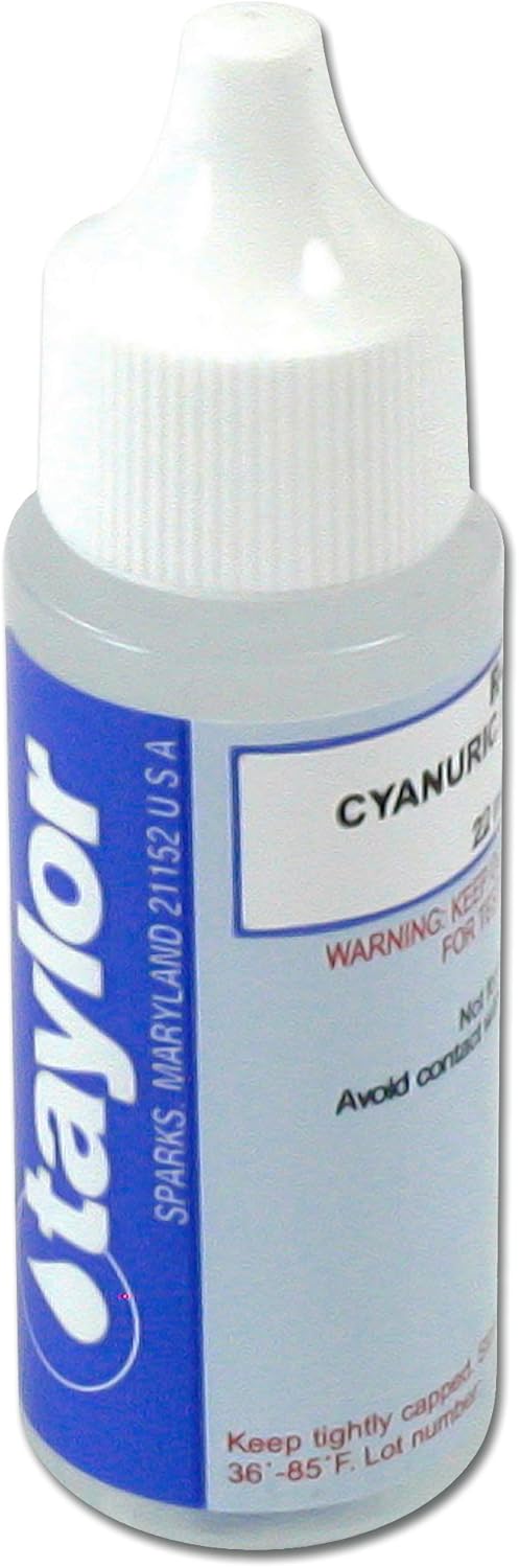 Amazon.com : Taylor Technologies R0013-A Cyanuric Acid : Swimming Pool ...
