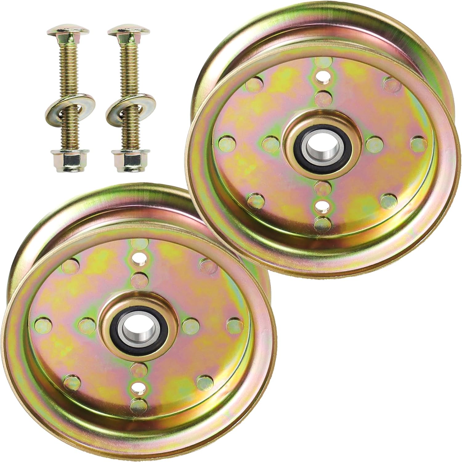 Amazon.com : POSFLAG 2 Pack 539132728 Idler Pulley Replaces 539132728 ...