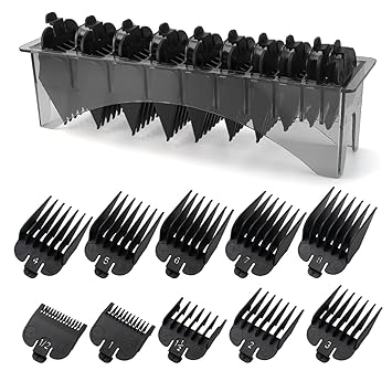 Amazon.com: Clipper Guards Set Compatible with Most Wahl Clippers with ...