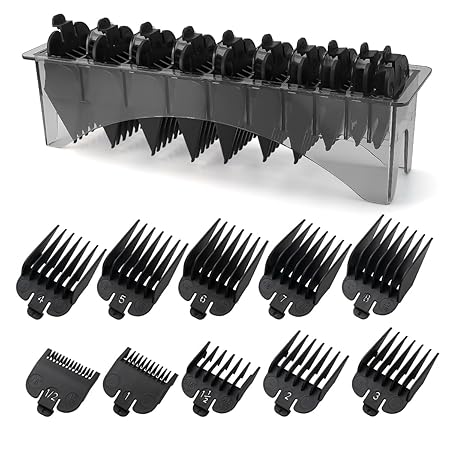 Amazon.com: Clipper Guards Set Compatible with Most Wahl Clippers with ...
