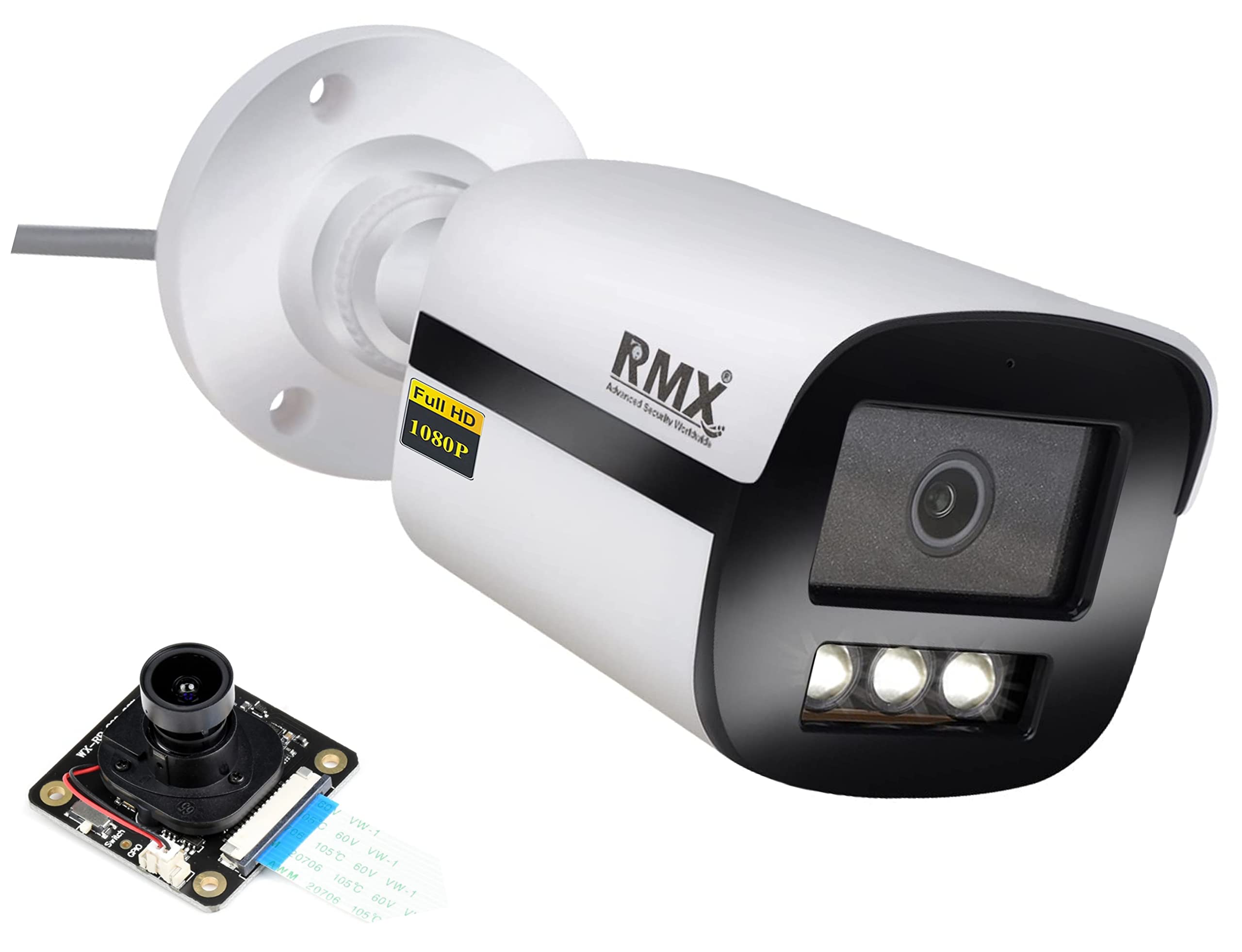 Buy kathiriyas RMX 2.8MP 1/2.7" CMOS 4-in-1 Bullet/Dome Starlight CCTV ...