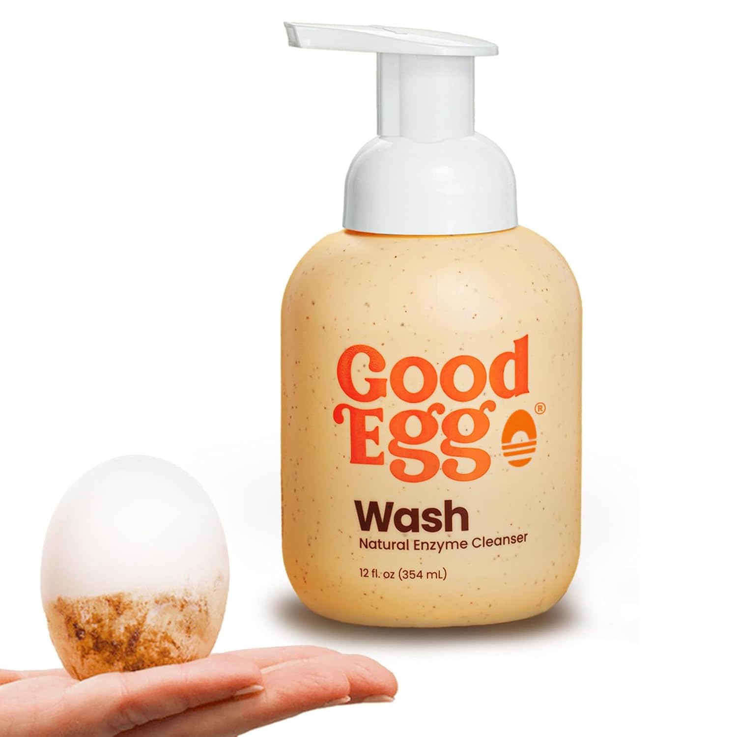 Amazon.com: GoodEgg Organic Egg Cleaner for Farm Fresh Eggs, Food-Grade ...