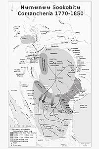 Amazon.com: 24x36 gallery poster, Map of Comancheria 1770-1850 ...