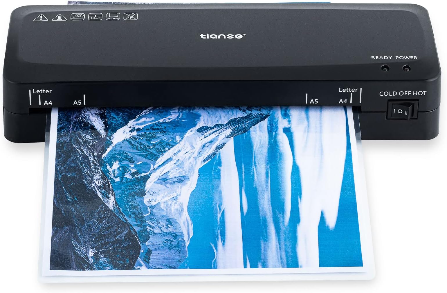 Amazon.com : TIANSE Laminator Machine, A4 Thermal Laminator, Hot & Cold ...