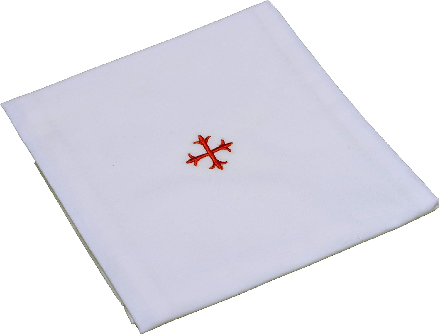 Amazon.com: mds Linen Weave Cotton Red Greek Cross Purificators (3 Pack ...