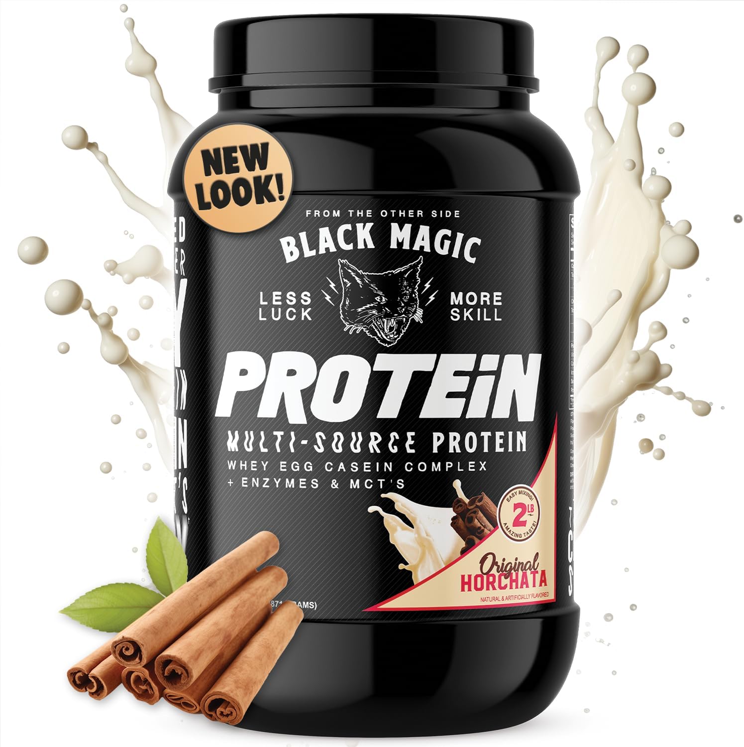 Amazon.com: Black Magic Protein Powder - New Look - Whey, Egg, and ...