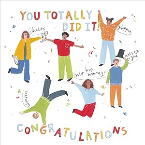 Congratulations Card - You Totally Did It! - Hip Hip Hooray ...