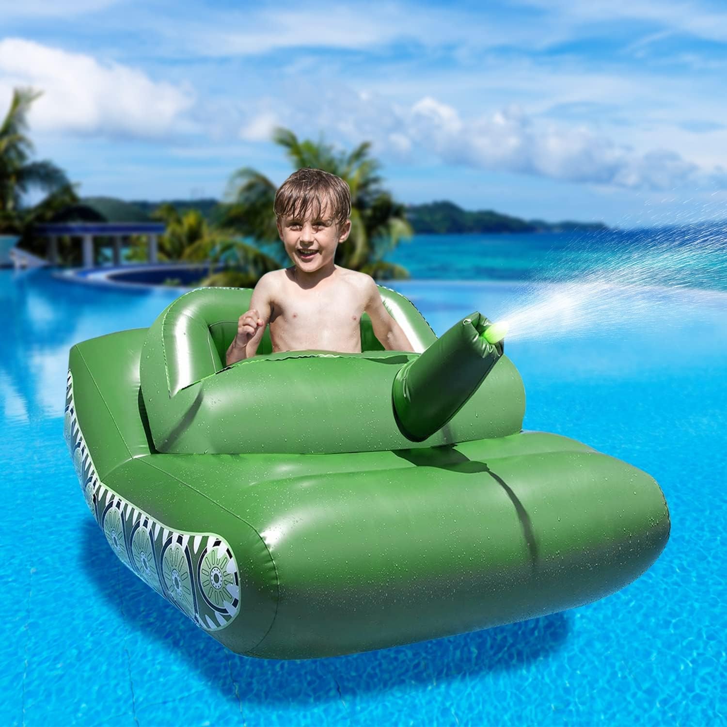 Tank Gonflable Piscine