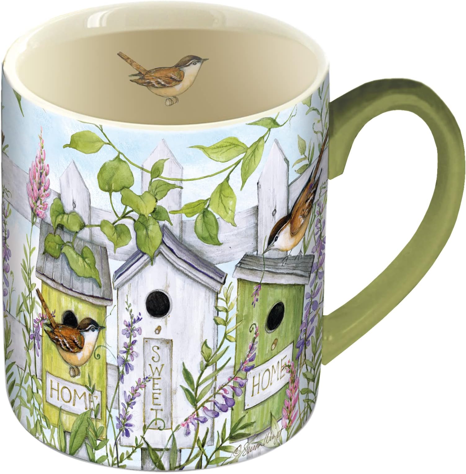 Amazon.com | Lang Hugo Hege 14 oz. Mug by Lowell Herrero (10995021360 ...