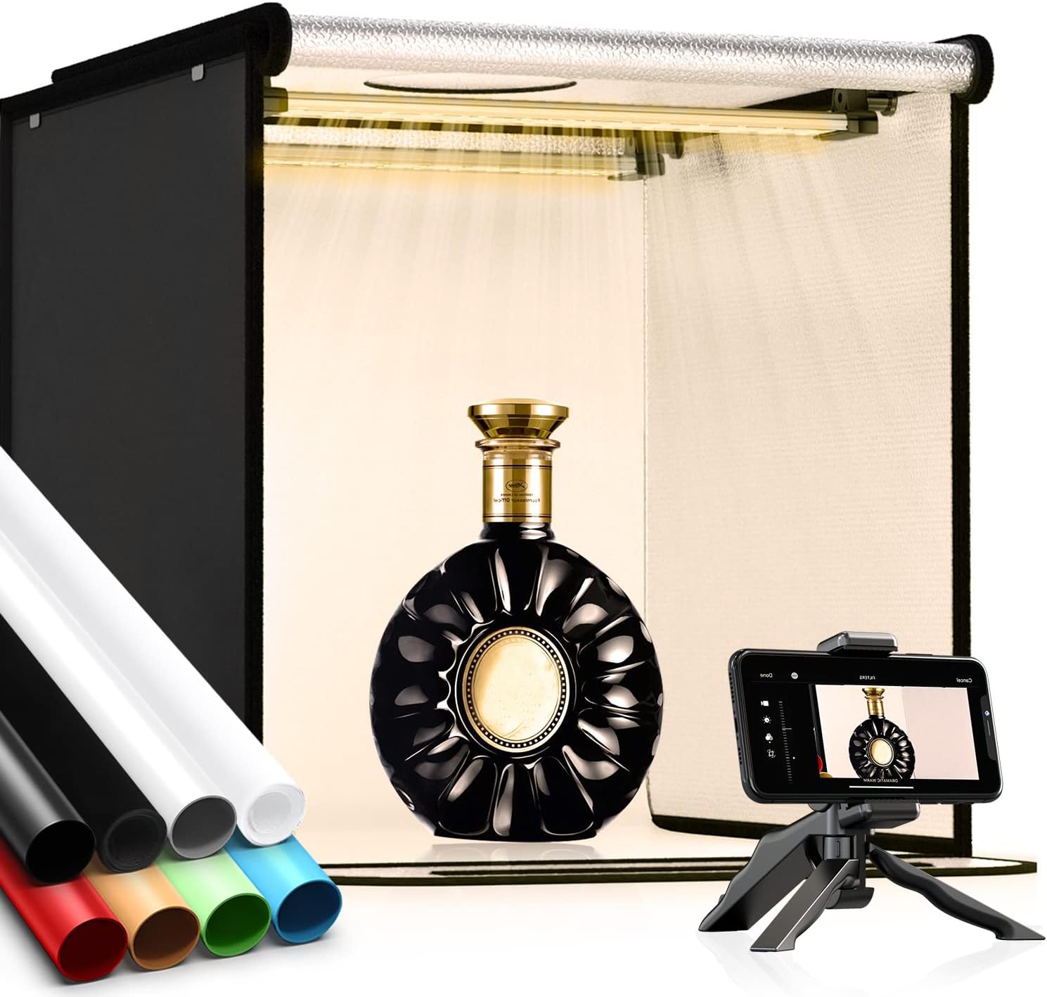 Amazon.com : Photo Studio Light Box,SAMTIAN 16’’/40cm Professional ...