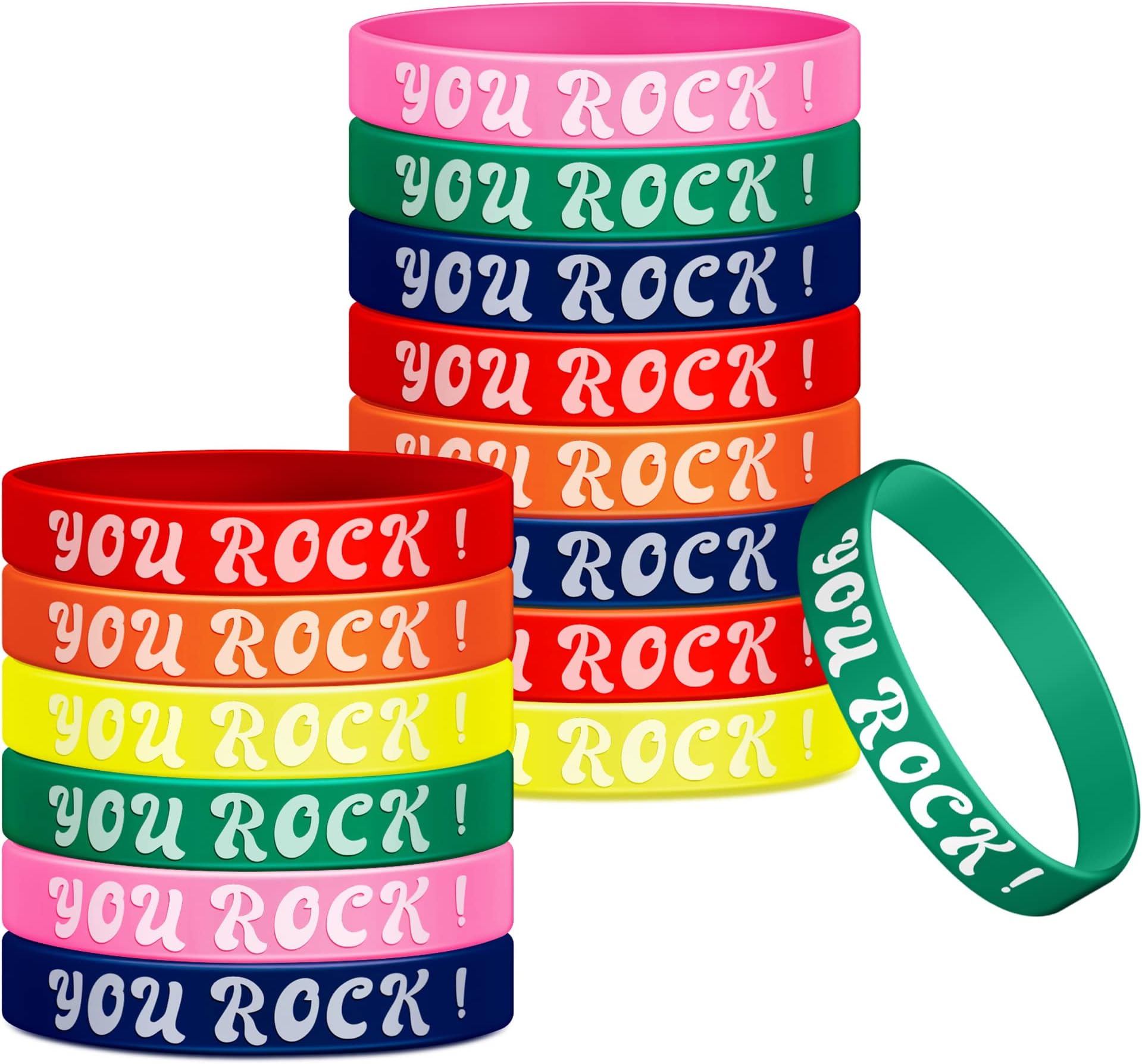 Amazon.com : Sasylvia 100 Pcs Employee Appreciation Gifts Bulk Silicone ...