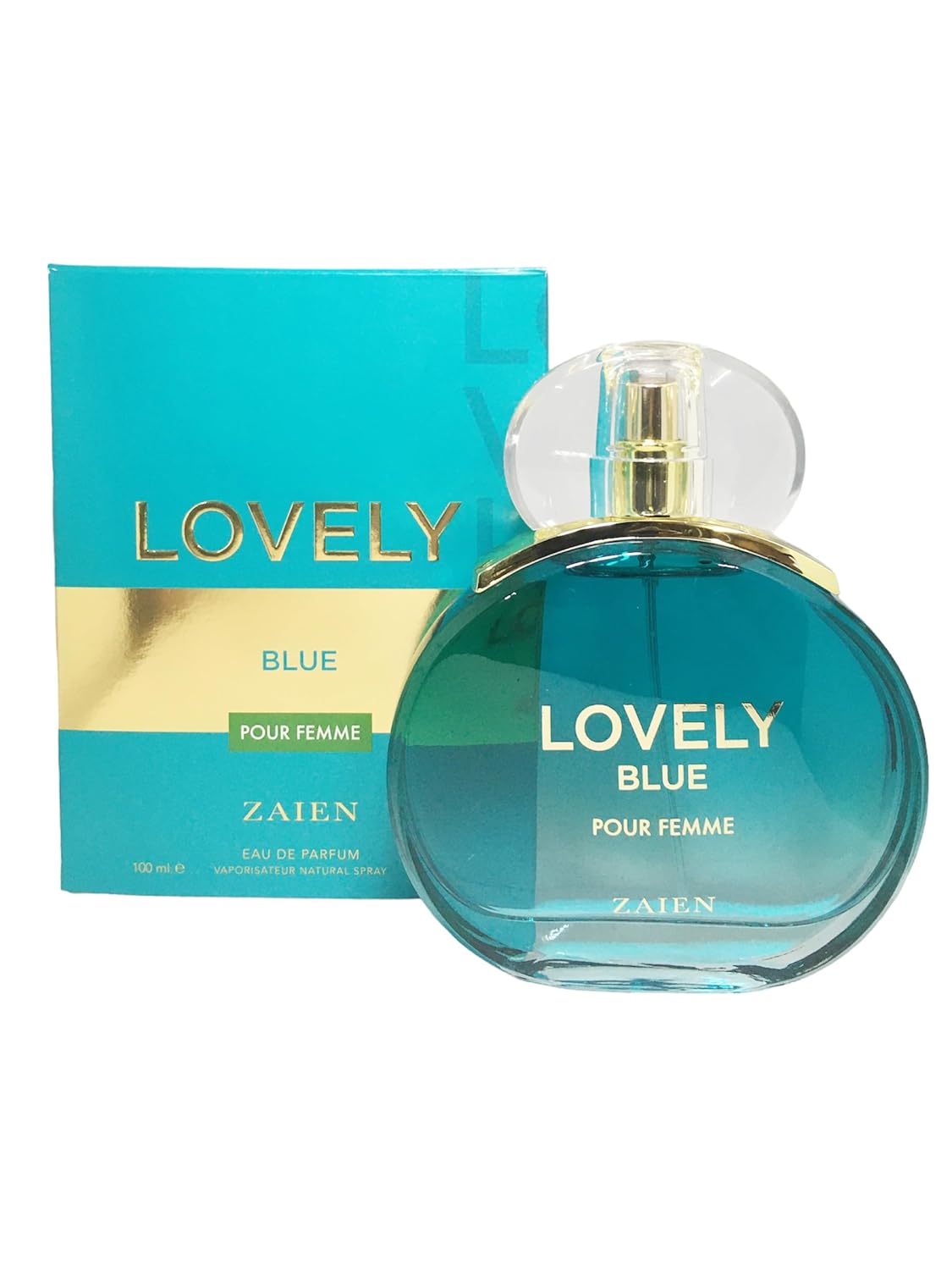 Buy ZAIEN PERFUMS LOVELY BLUE POUR FEMME Eau De Perfume 100 ml (For women) Online at Low Prices ...