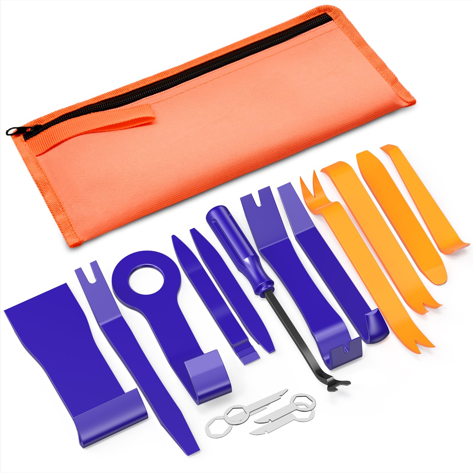 Preciva 17pcs Car Trim Removal Tool Kit, Trim Removal Tools, Plastic ...