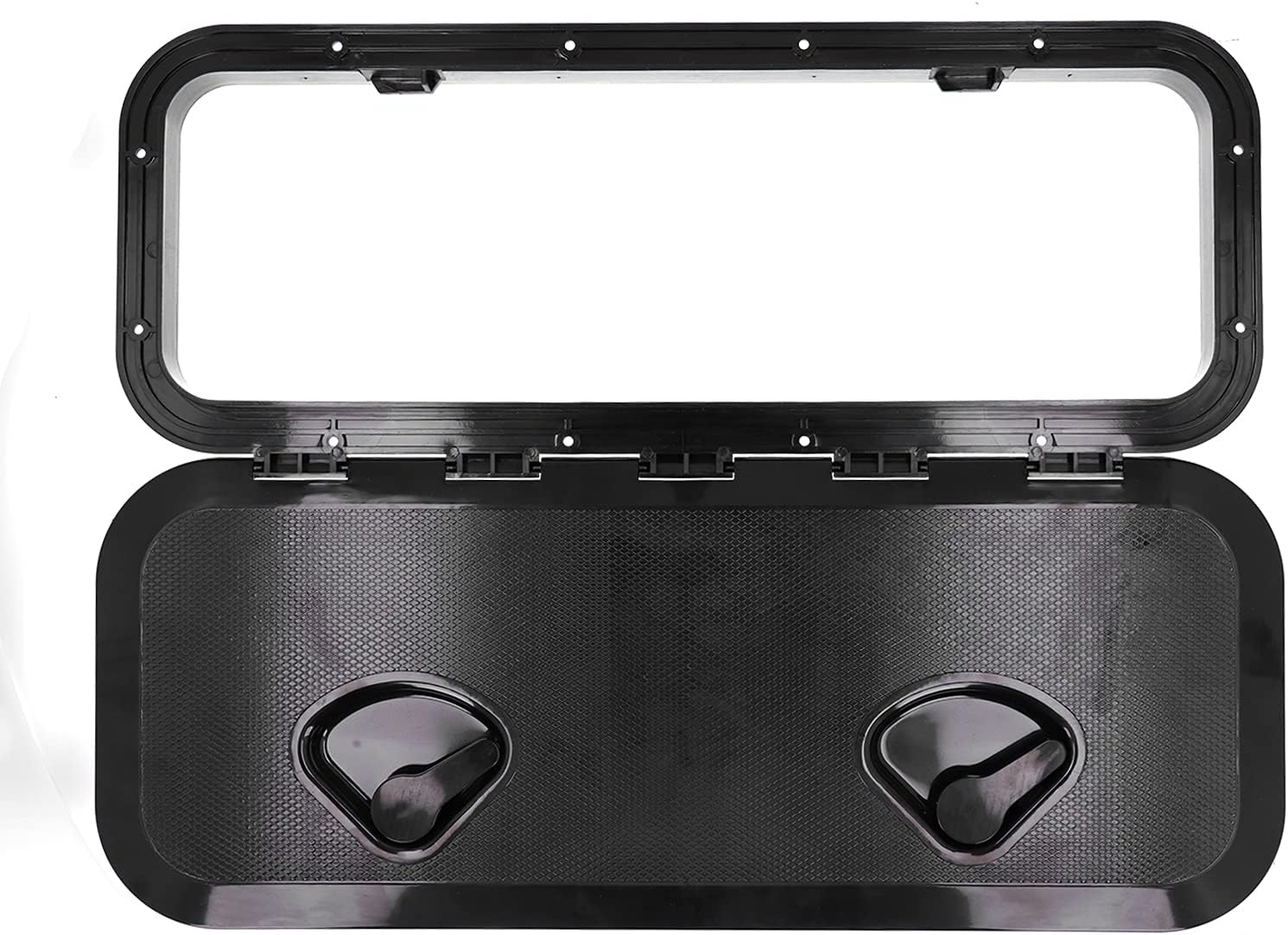 24 x 9.5in Marine Deck Access Hatch & Lid ABS Material Rectangle Boat ...