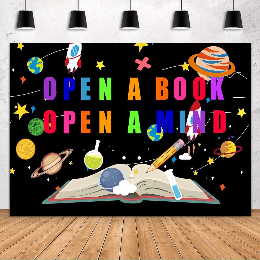 Amazon.com: FZHON World Book Day Reading Backdrop World Book Day ...