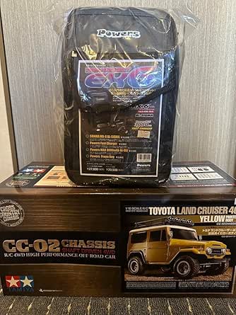 Amazon.co.jp: !TAMIYA CC-02 CHASSIS Toyota Rankle 40 Set U : Hobbies