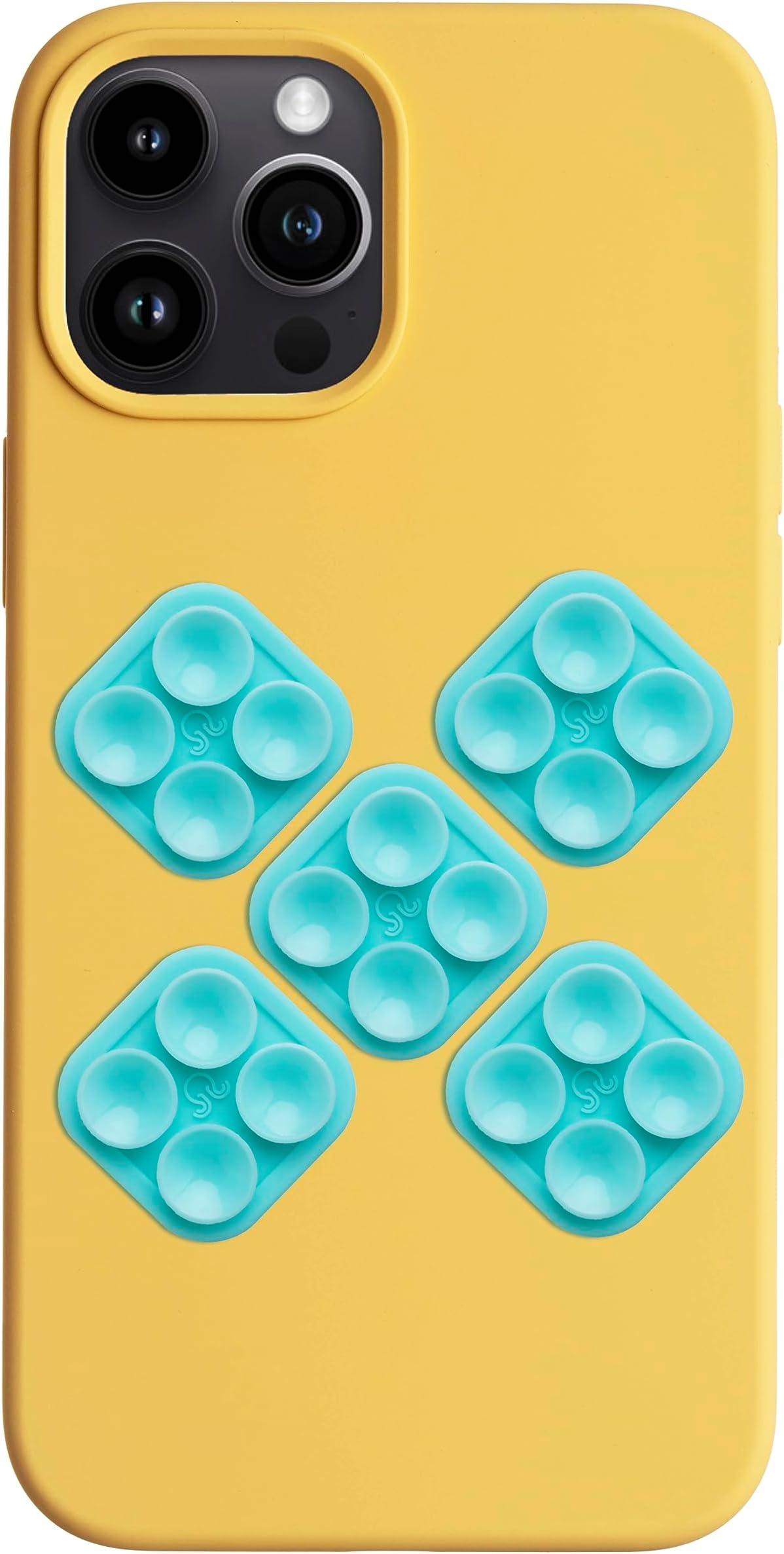 Amazon.com: OCTOBUDDY Mini Silicone Suction Phone Case Adhesive Mounts ...