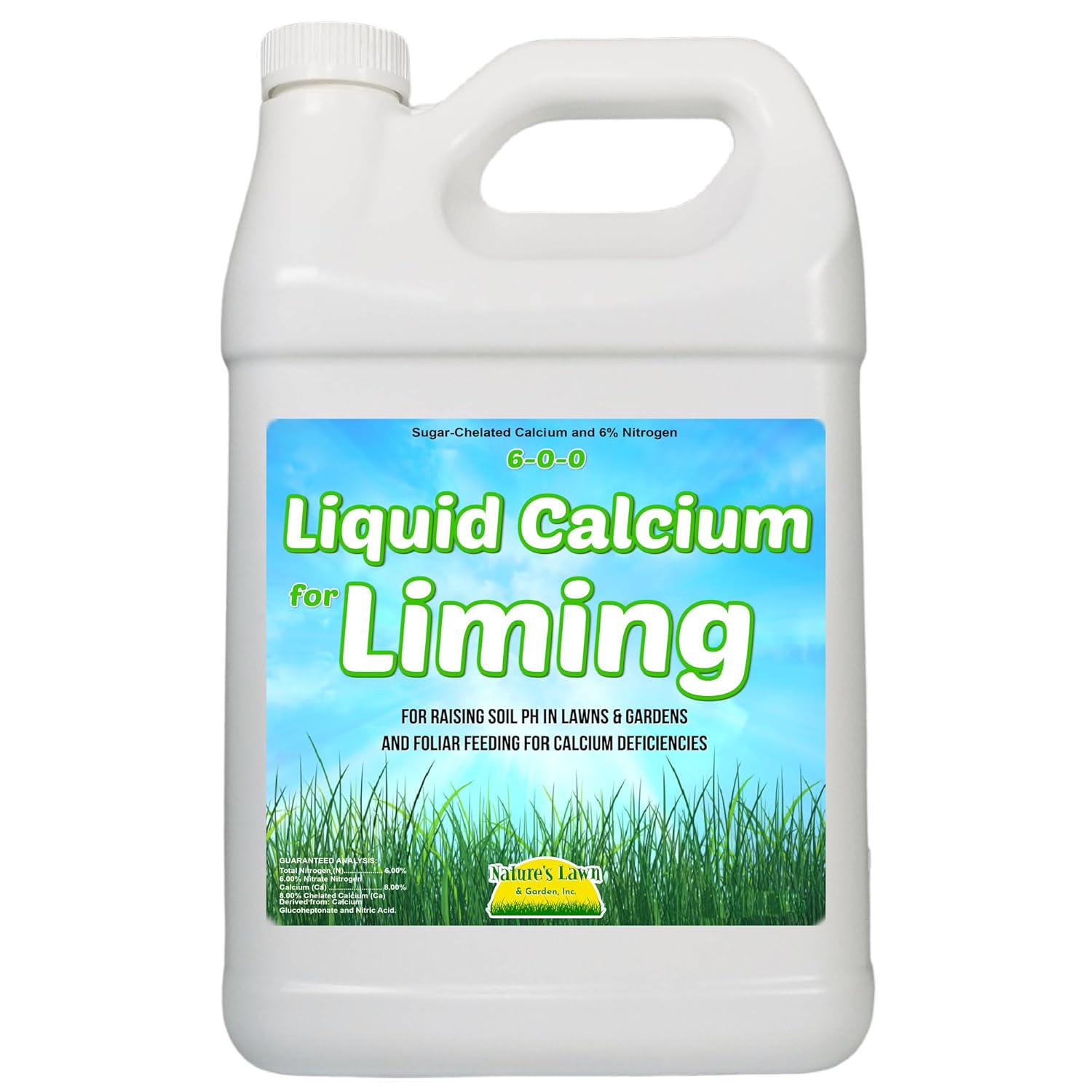 Amazon.com : Nature’s Lawn & Garden - Natural Liquid Calcium - Liquid ...