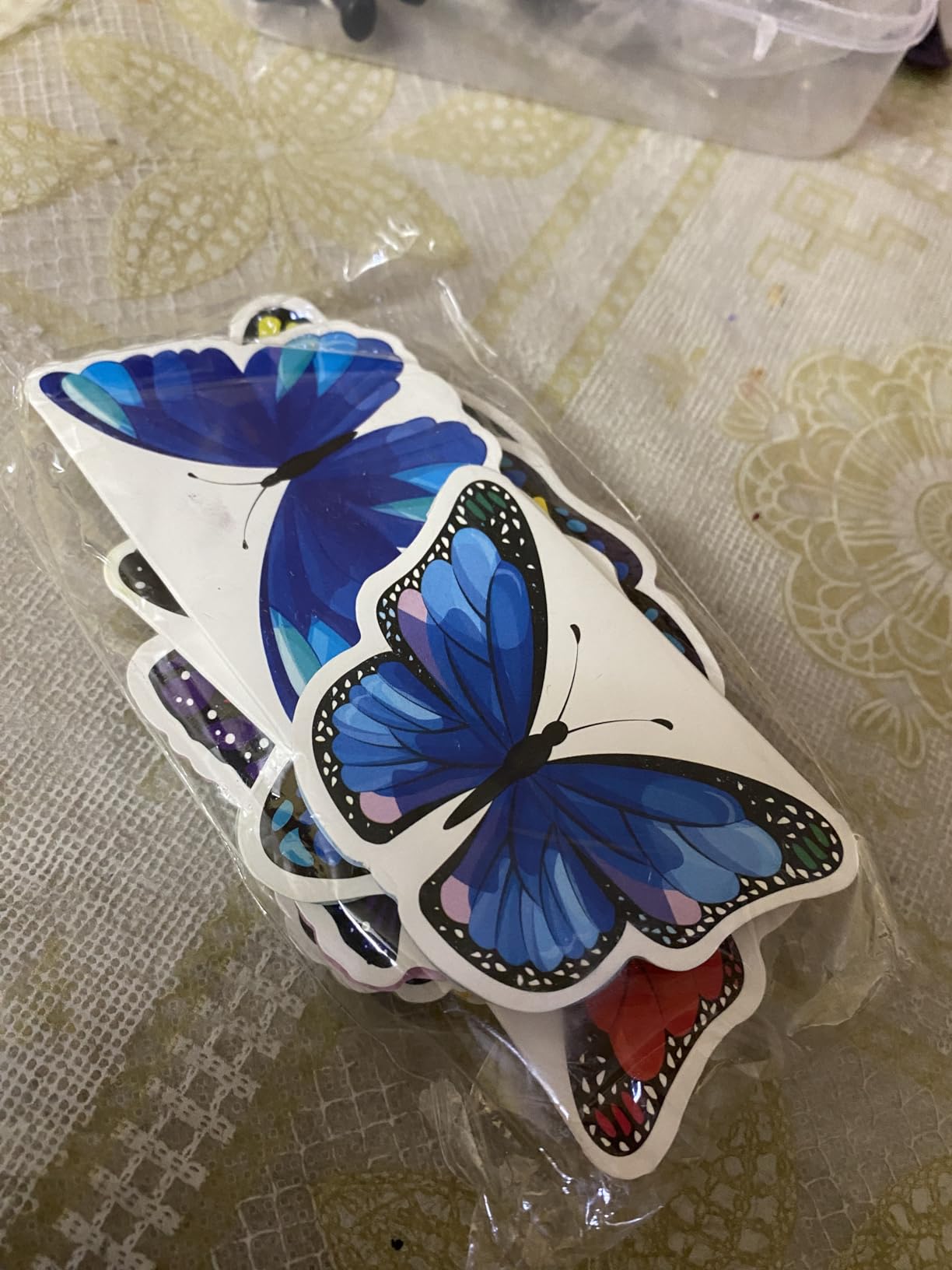 BOOKWORM Butterfly Series Profile Cut Magnetic Bookmark | Gift for ...