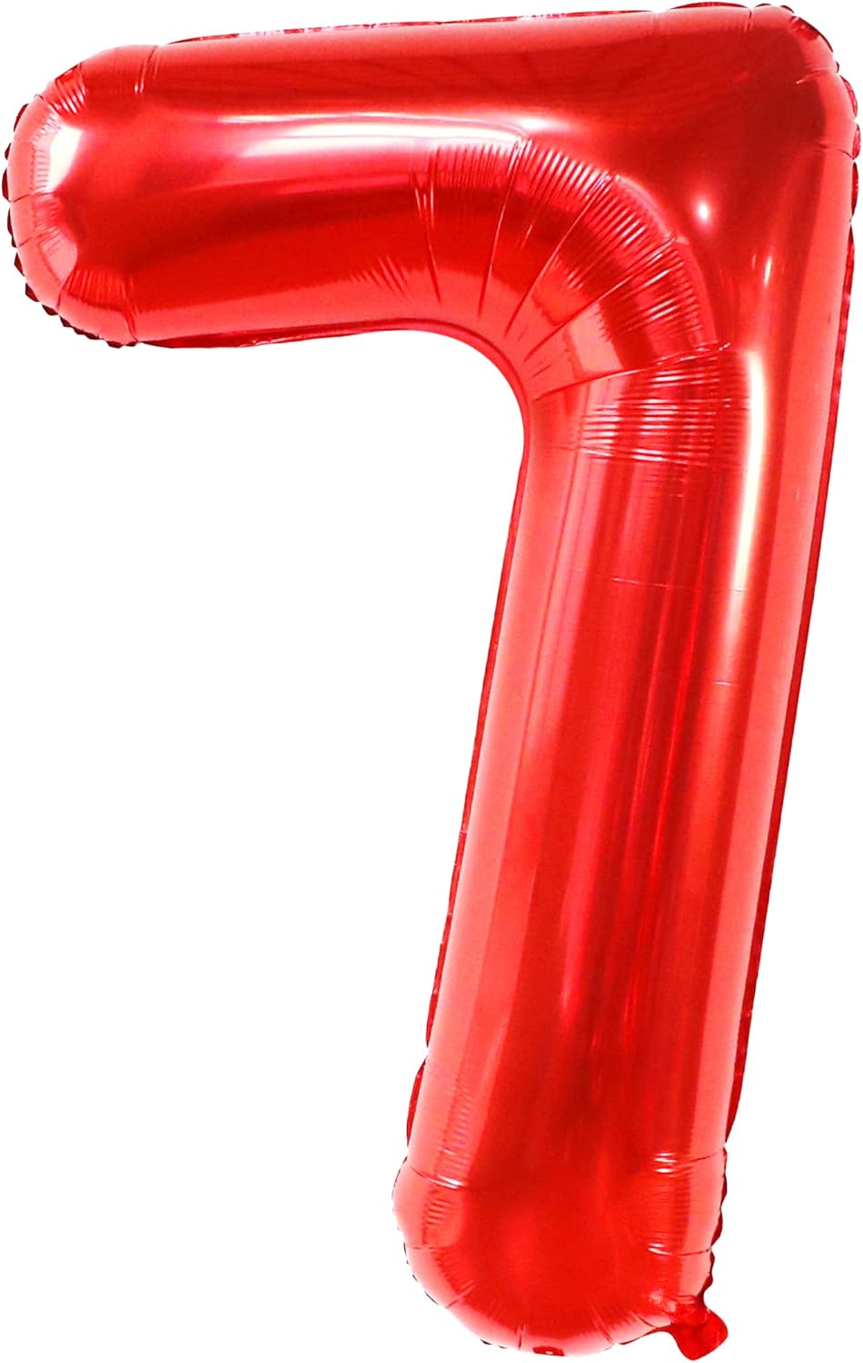 Amazon.com: Giant, Red Number 7 Balloon - 40 Inch | Red 7 Balloon ...