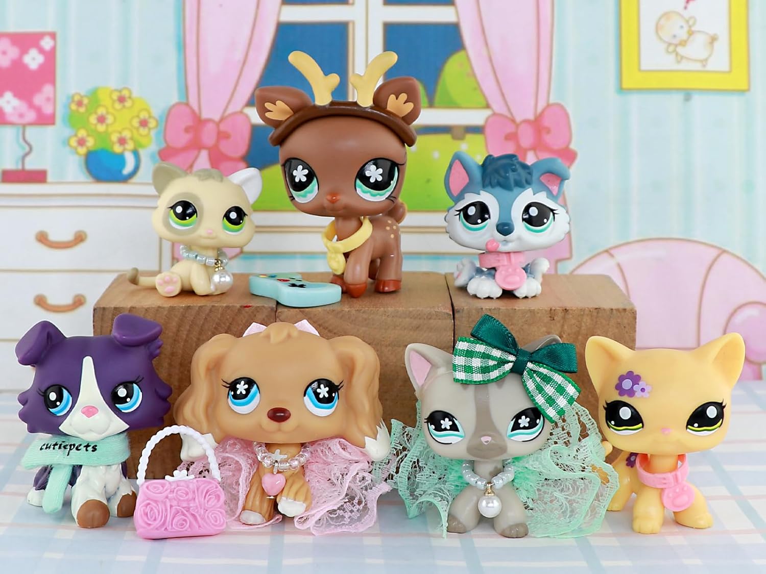 BOSONS Paquete de LPS de pelo corto para gato y bebé gatito azul bebé ...