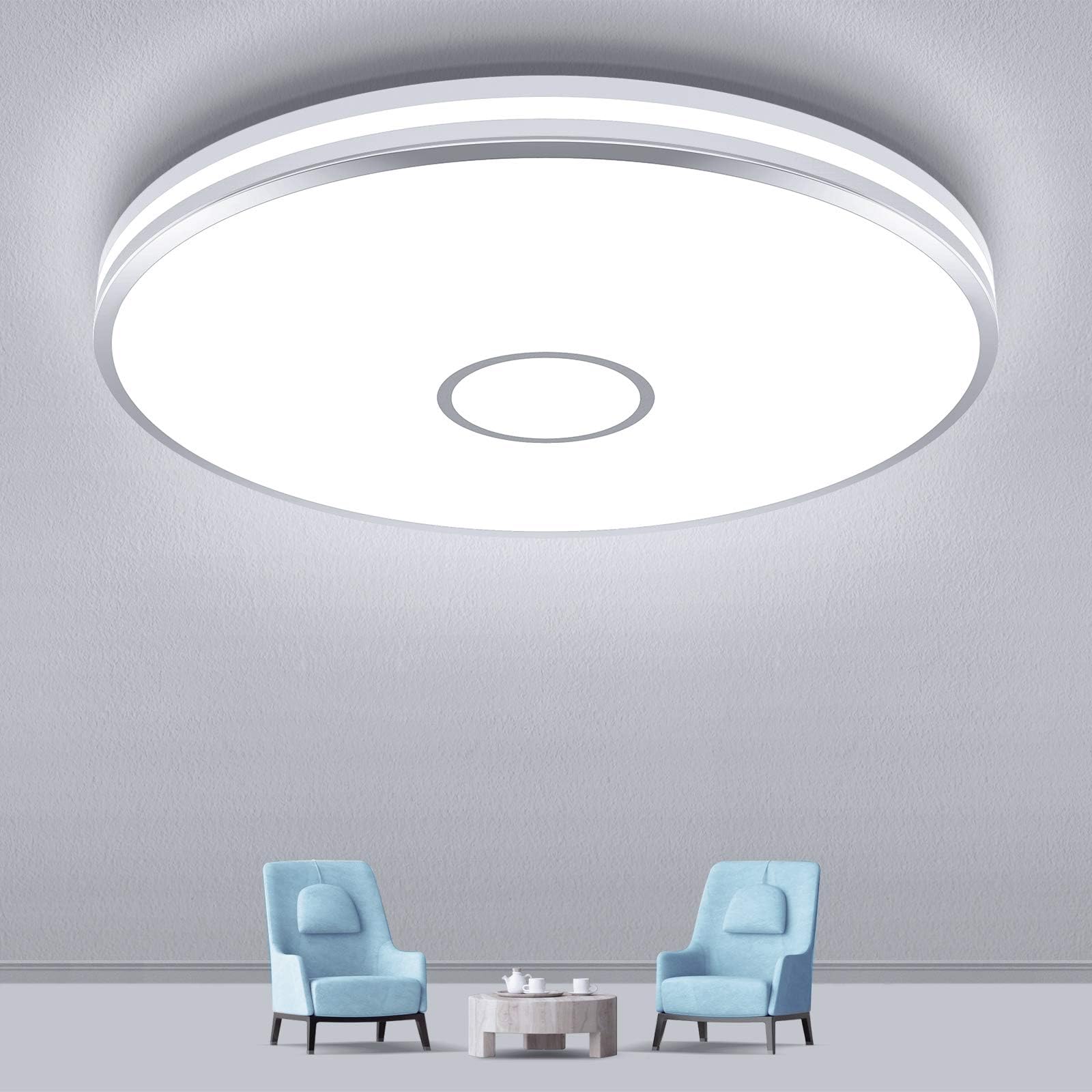 20 inch LED Round Ceiling Puff - Amazon.com