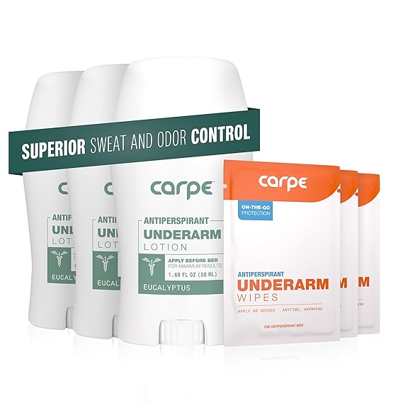 Amazon.com : Carpe Underarm Antiperspirant and Deodorant, Pack of 3 ...