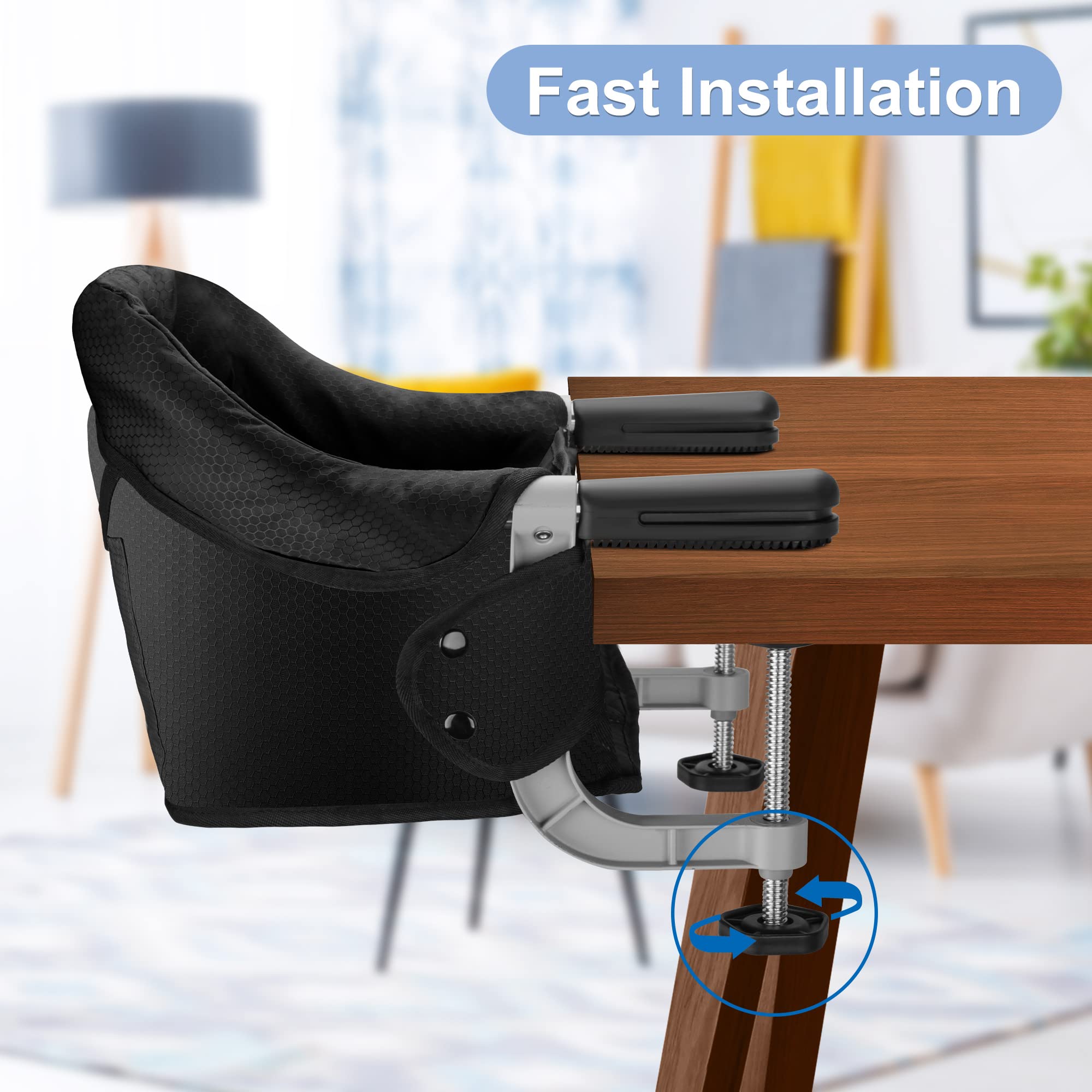 Snapklik.com : Fast Table Chair Hook On High Chair Clip On Table ...