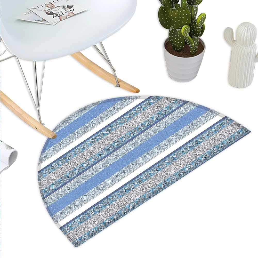 Amazon.com: Toga Party Half Round Door mats Mosaic Inspired Borders in ...