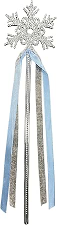 Amazon.com: Snowflake Wand | Snow Flake Wand | Snowflake Princess Wands ...