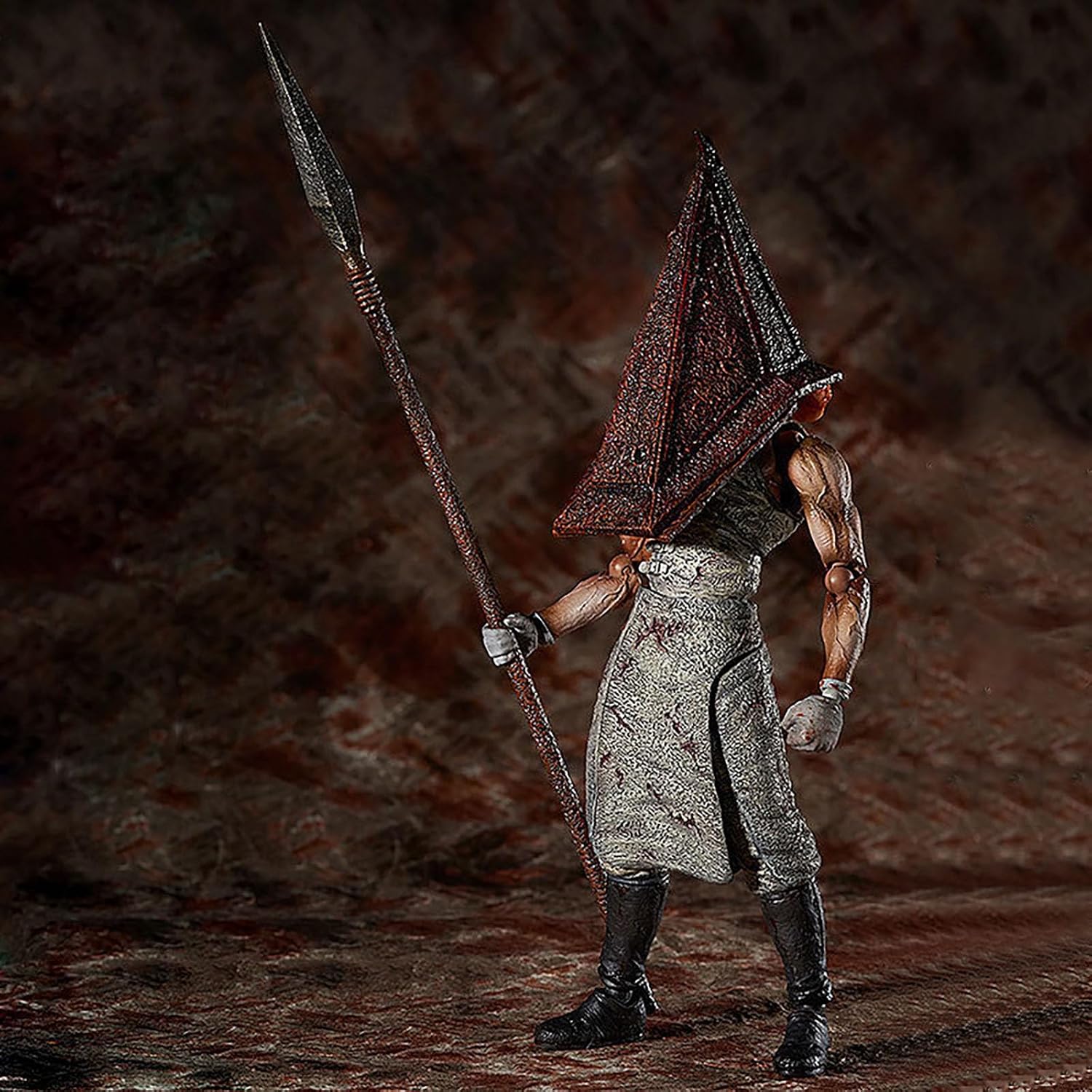 YXCC-SEN Pyramid Head Red Pyramid Thing Bubble Head Nurse Figure Game ...
