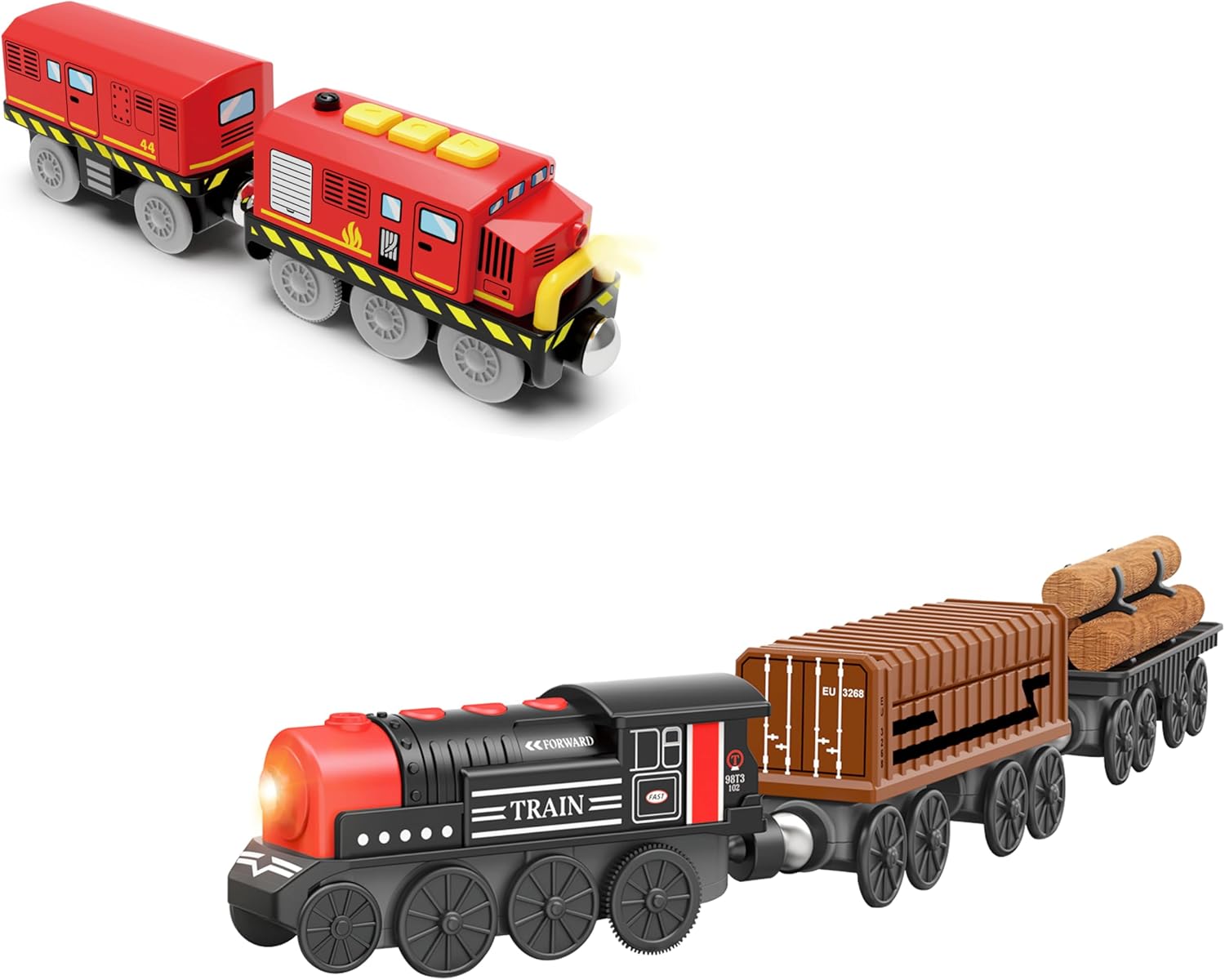 Amazon.com: Toy Train Set Battery Operated Locomotive Train with ...