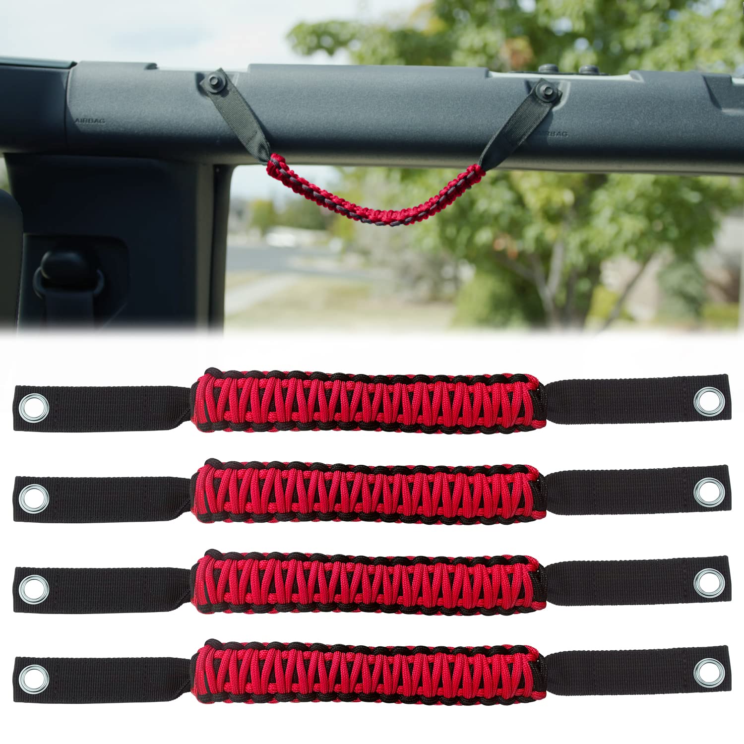 Snapklik.com : YANWEN Grab Handles For Ford Bronco 2021-2024 2/4 Door ...