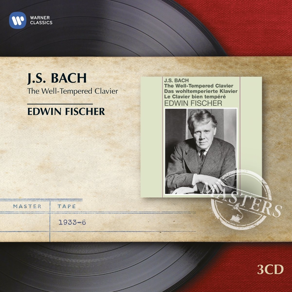 Bach: The Well-Tempered Clavier: Edwin Fischer: Amazon.es: CD y vinilos}