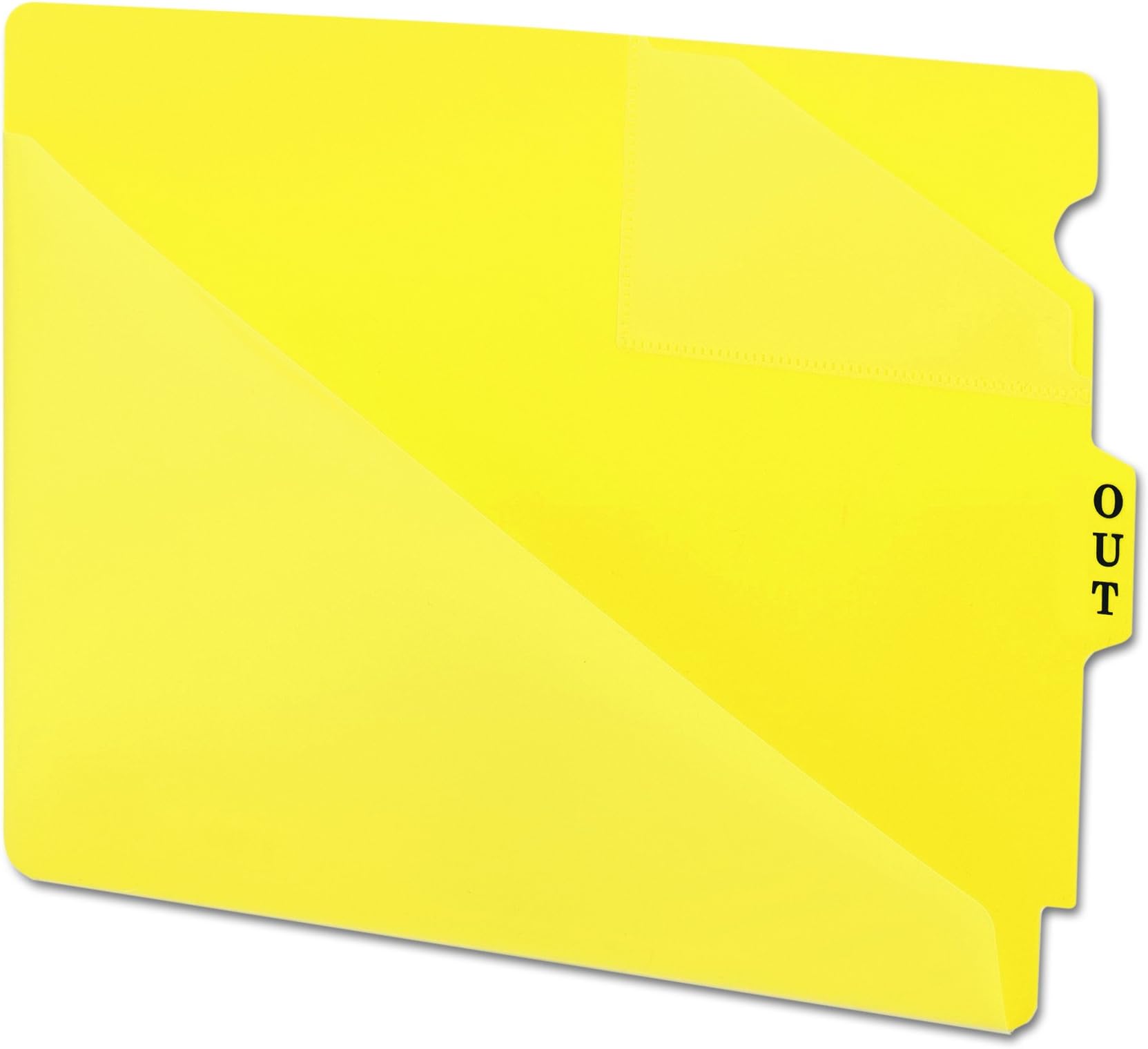 Amazon.com : Pendaflex 13541 End Tab Vinyl Outguides w/Center Tab ...