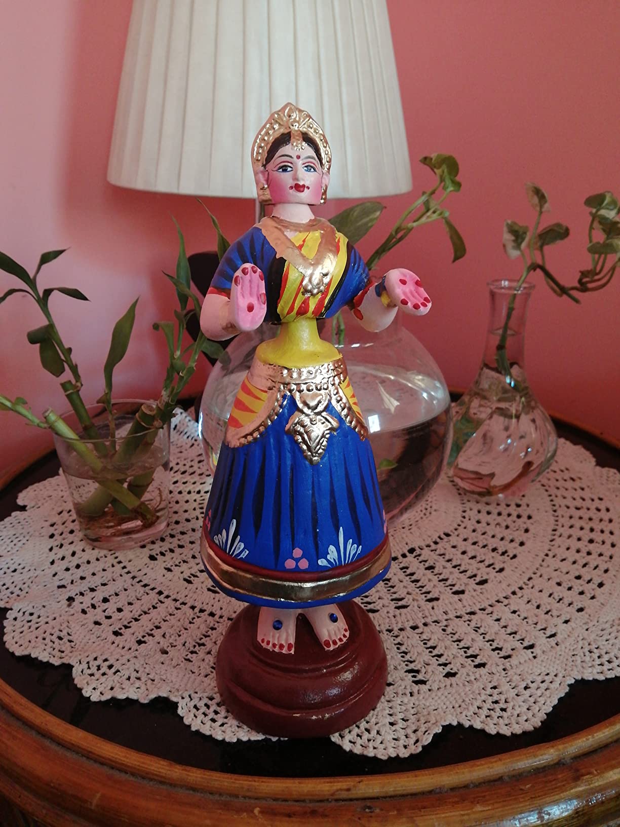 Sri Durga Creations Golu Doll (Thanjavur Dancing Doll) : Amazon.in ...