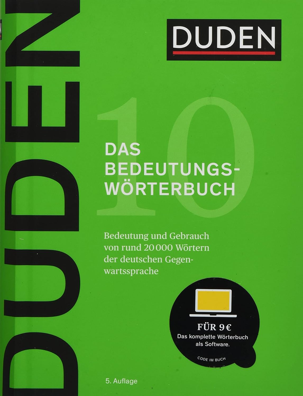 Amazon | Der Duden in 12 Banden: 10 - Das Bedeutungsworterbuch ...