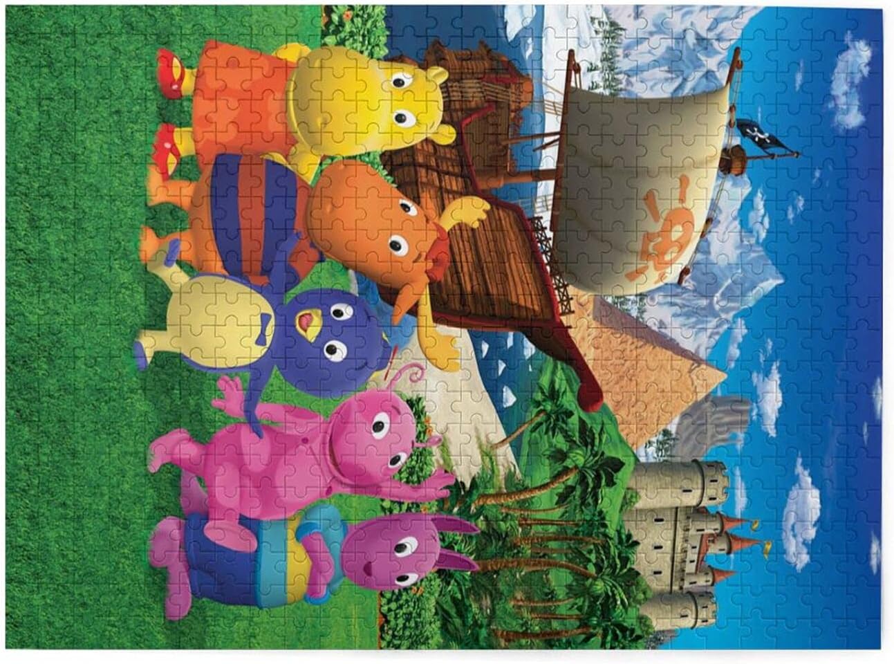 Amazon.com: The Backyardigans Fun Puzzles 500 Piece Jigsaw Puzzles ...