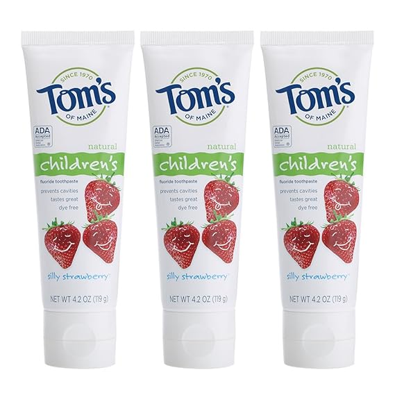 Amazon.com : Tom's of Maine Anticavity Fluoride Children's Toothpaste ...